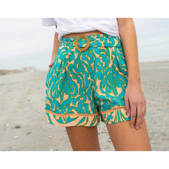 Anna Cate | Shorts | New Anna Cate Lizzie Short In Multi | Poshmark